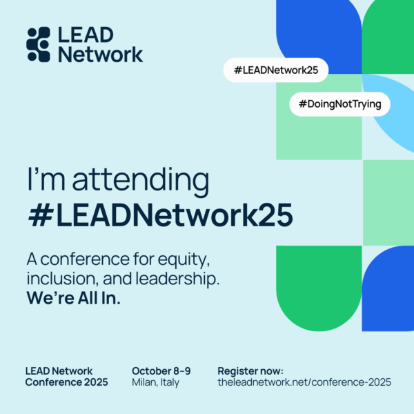 LEAD Network Conference 2025 | We’re All In | Oct 8–9, Milan